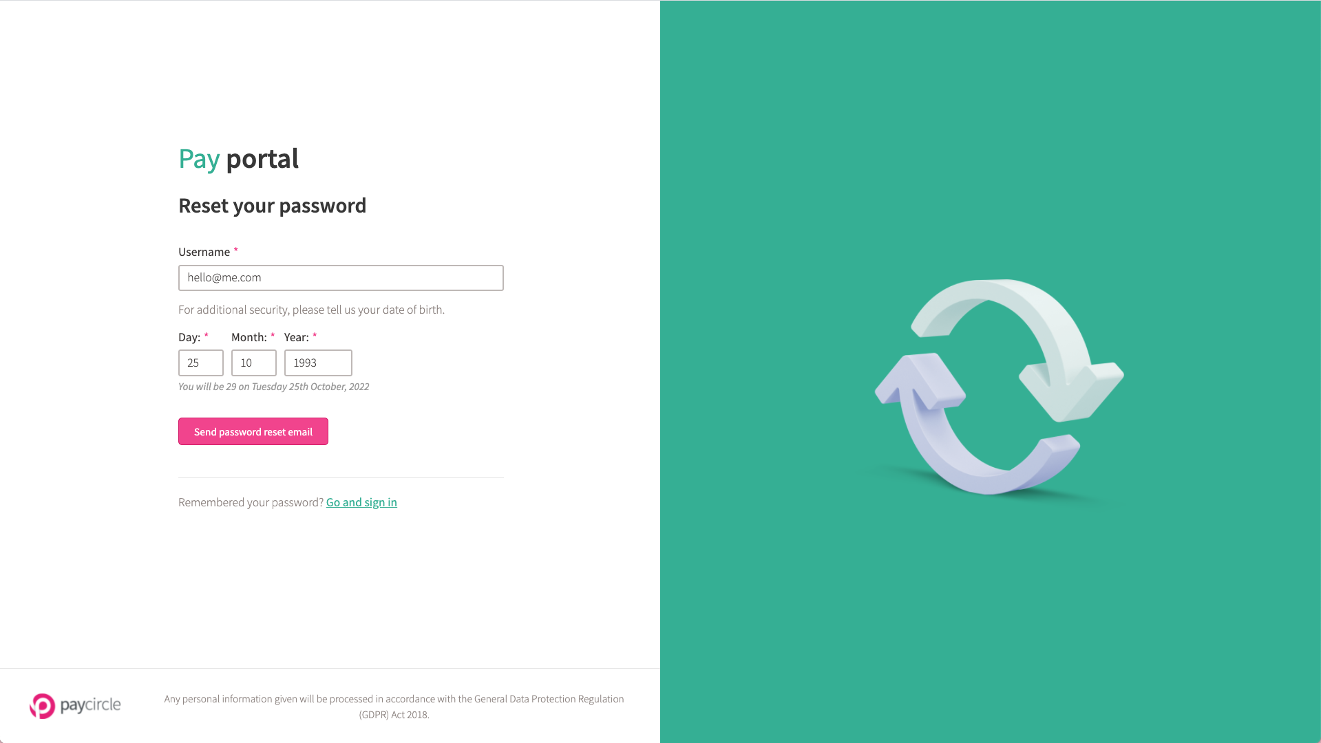 How An Employee Can Reset Their Password Paycircle how-an-employee-can-reset-their-password-paycircle